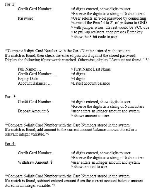 Solved Create a program in AVR microcontrolling in C and | Chegg.com