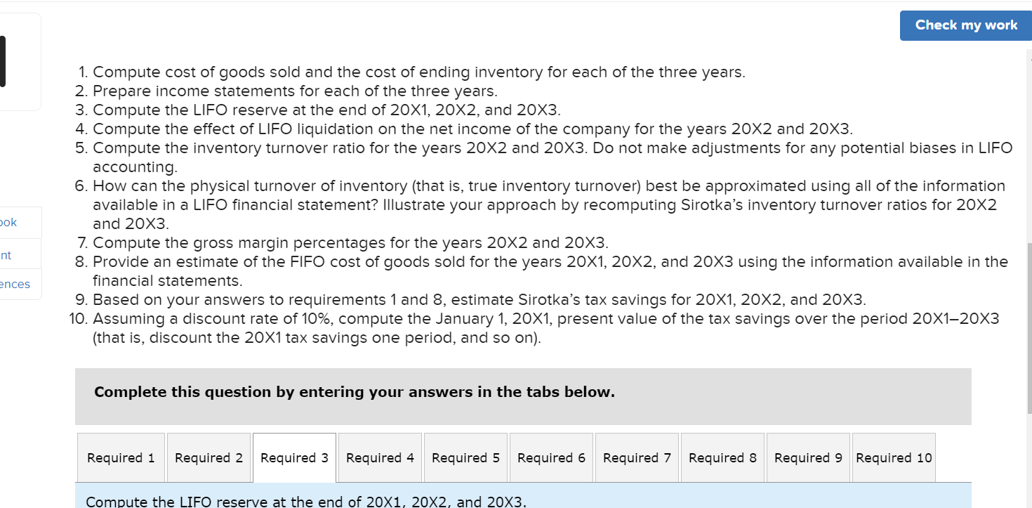 Solved Problems 10-14 Determining LIFO amounts-comprehensive | Chegg.com Solved Problems 10-14 Determining LIFO amounts-comprehensive | Chegg.com