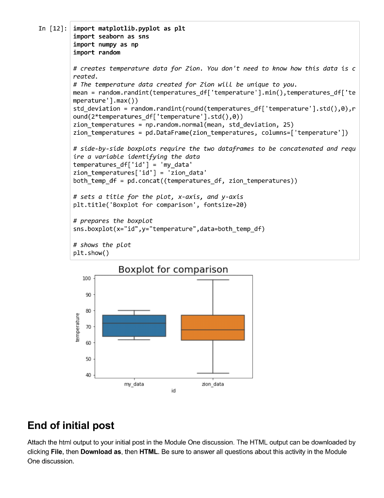 See data in the images. Share your data set. See | Chegg.com