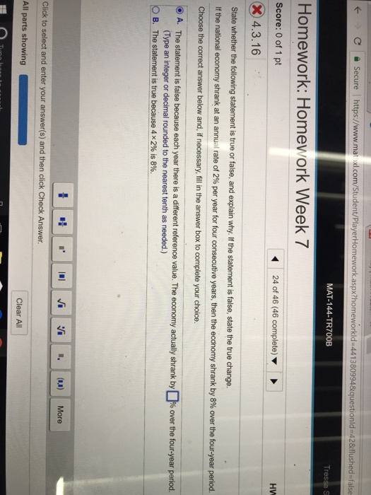 Solved CSecure I htps:/www.mat | Chegg.com