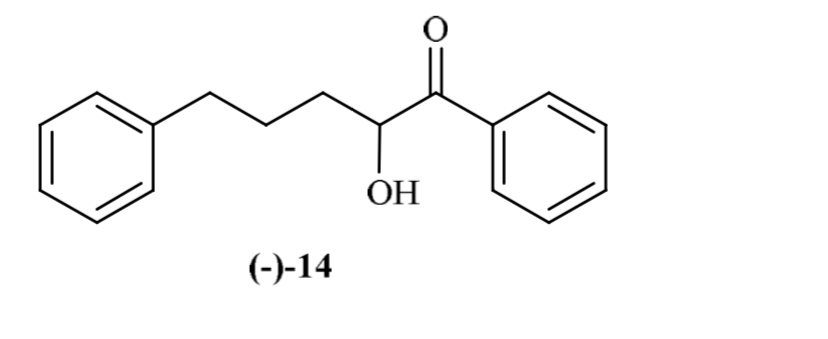 Solved ОН (-)-14 | Chegg.com