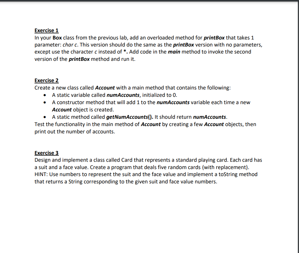 Topics Creating Classes And Methods Instance 9239