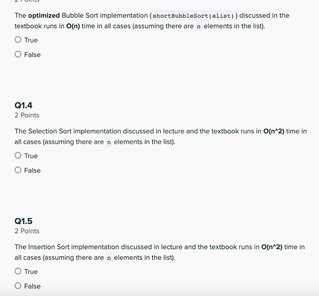Q1.1 2 Points Using an Ordered Linked List discussed | Chegg.com