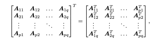 Solved prove the following transpose formula for | Chegg.com
