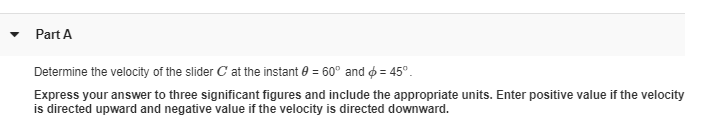 Solved Rod AB is rotating with an angular velocity of WAB = | Chegg.com