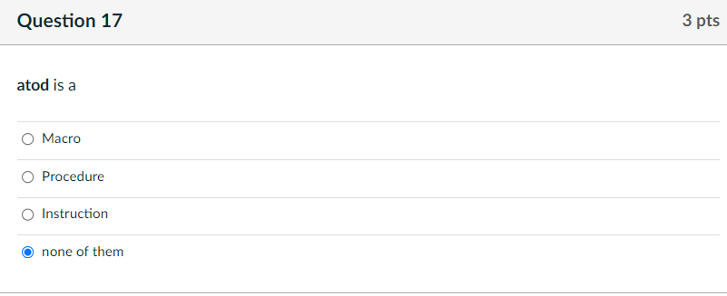 Solved To get user input in assembly language program we use | Chegg.com