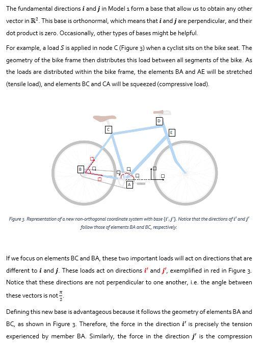 Solved The fundamental directions i and j in Model 1 form a | Chegg.com