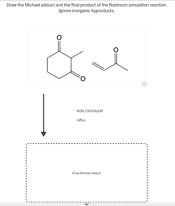 Solved Draw the Michael adduct and the final product of the | Chegg.com