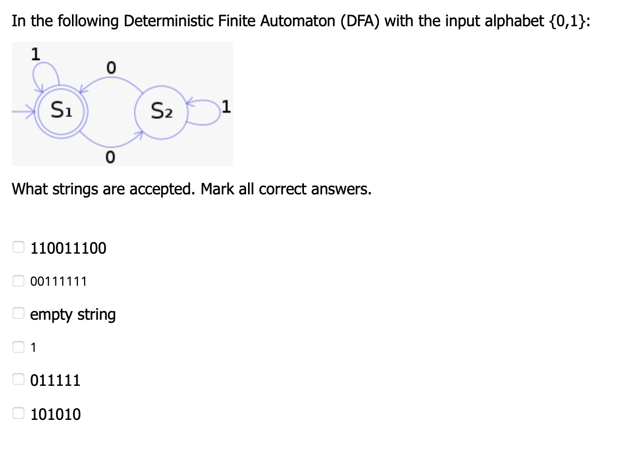 Solved In The Following Deterministic Finite Automaton Dfa