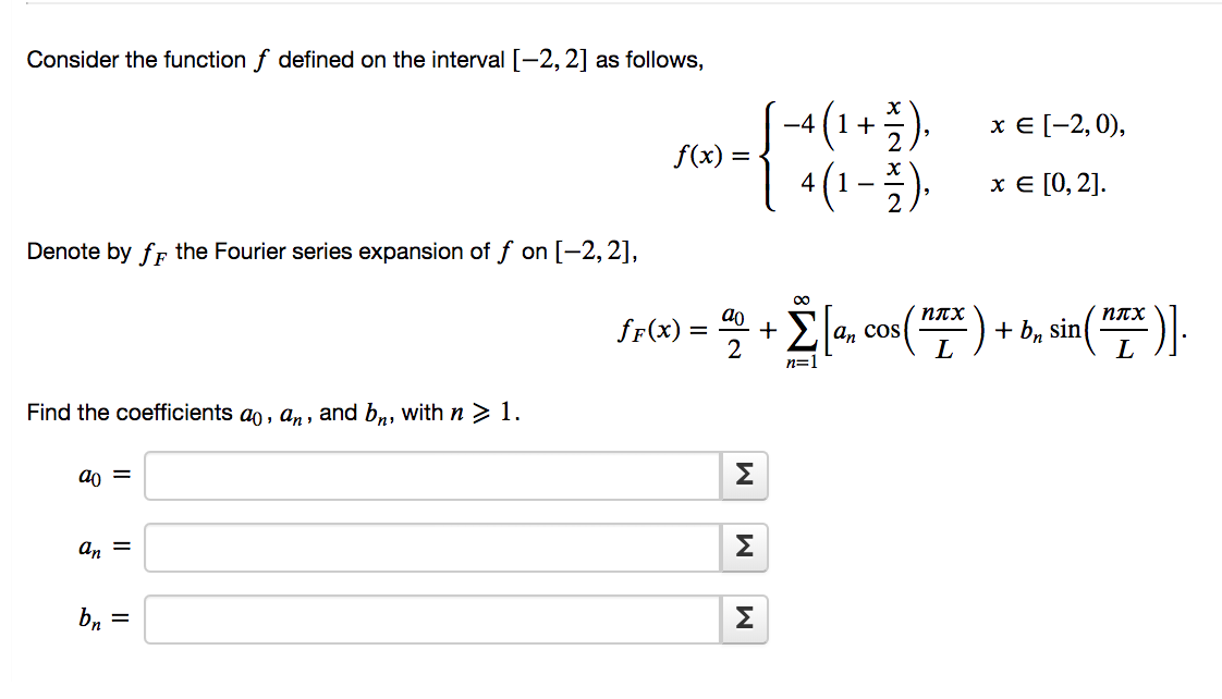 Solved Consider the function f defined on the interval [-2, | Chegg.com