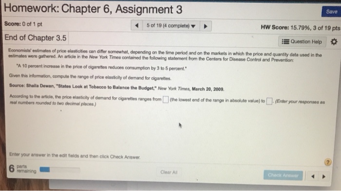 Solved Save Homework Chapter 6 Assignment 3 Score 0 Of 1
