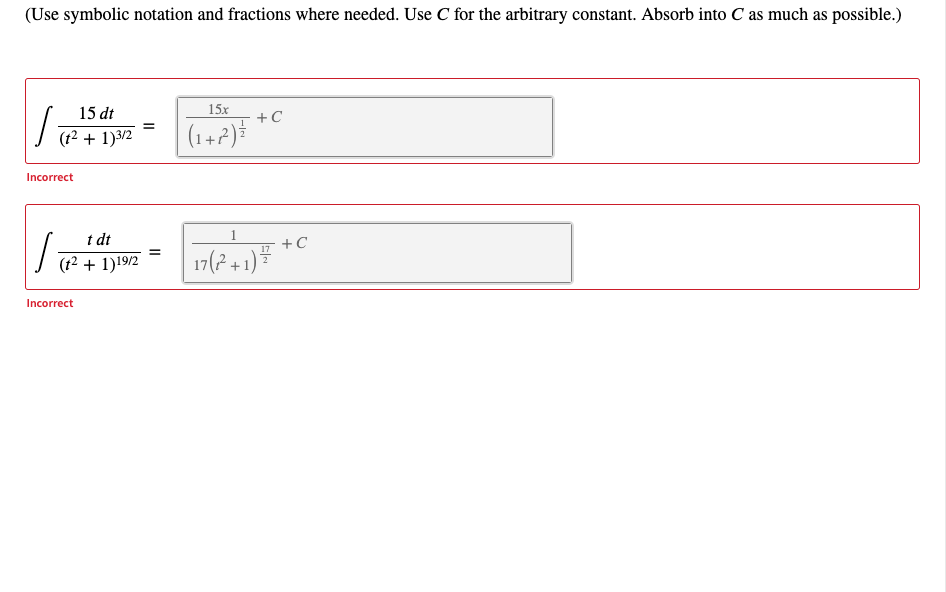 Solved (Use symbolic notation and fractions where needed. | Chegg.com