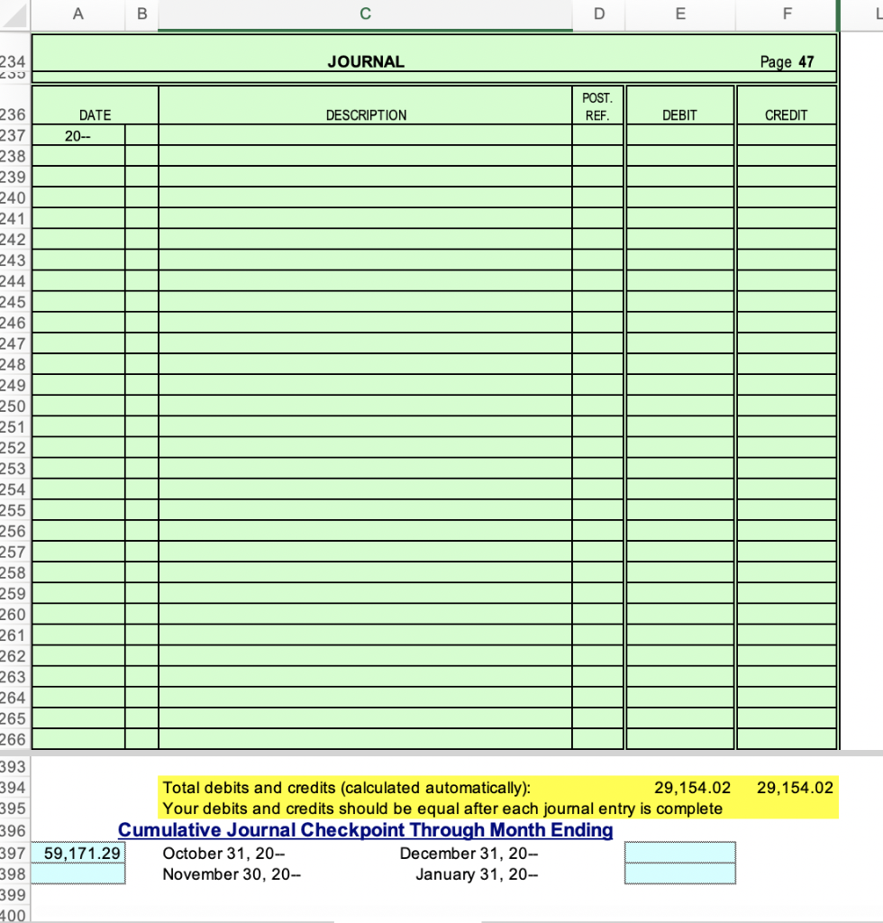 Excel Instructions CAUTION: Read Appendix A for | Chegg.com