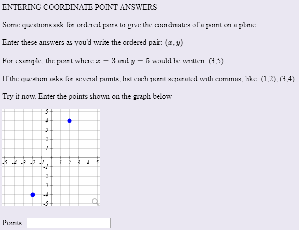 Solved ENTERING NUMERICAL ANSWERS This question asks for a | Chegg.com