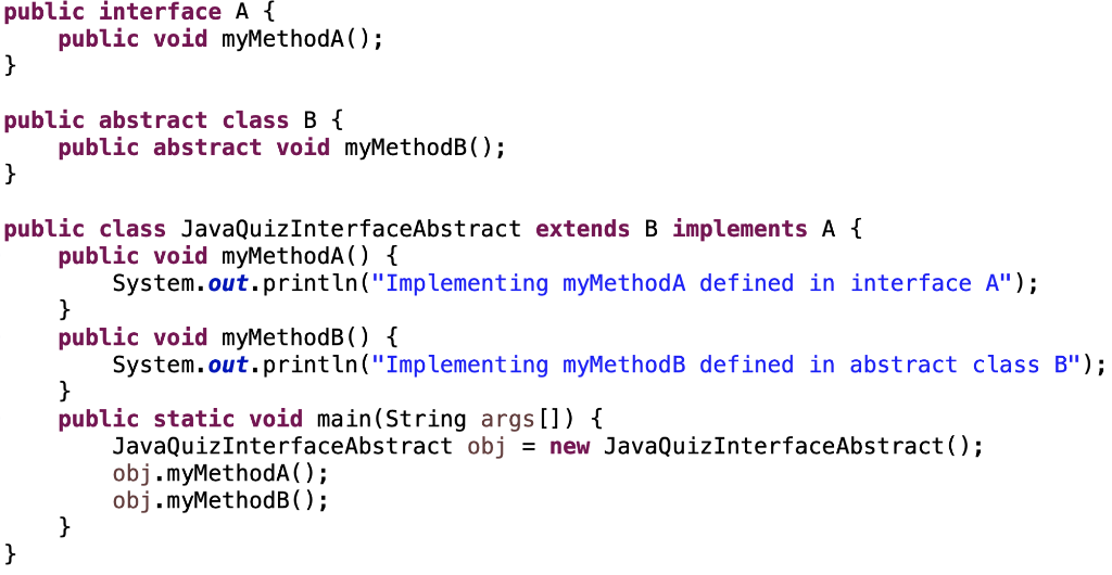 Solved Question 3 Given the three code snippets below: | Chegg.com