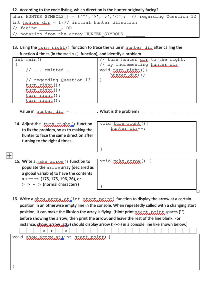 Solved Part II – Simple Coding Snippets (20 pts total) | Chegg.com
