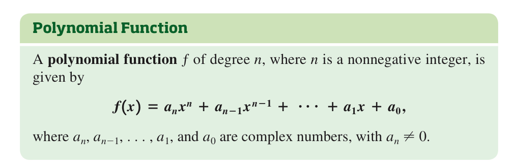Solved #6. (15 pts) Find the polynomial function g(x) of | Chegg.com