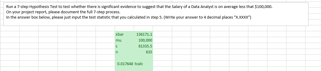 Solved Run a 7-step Hypothesis Test to test whether there is | Chegg.com Solved Run a 7-step Hypothesis Test to test whether there is | Chegg.com