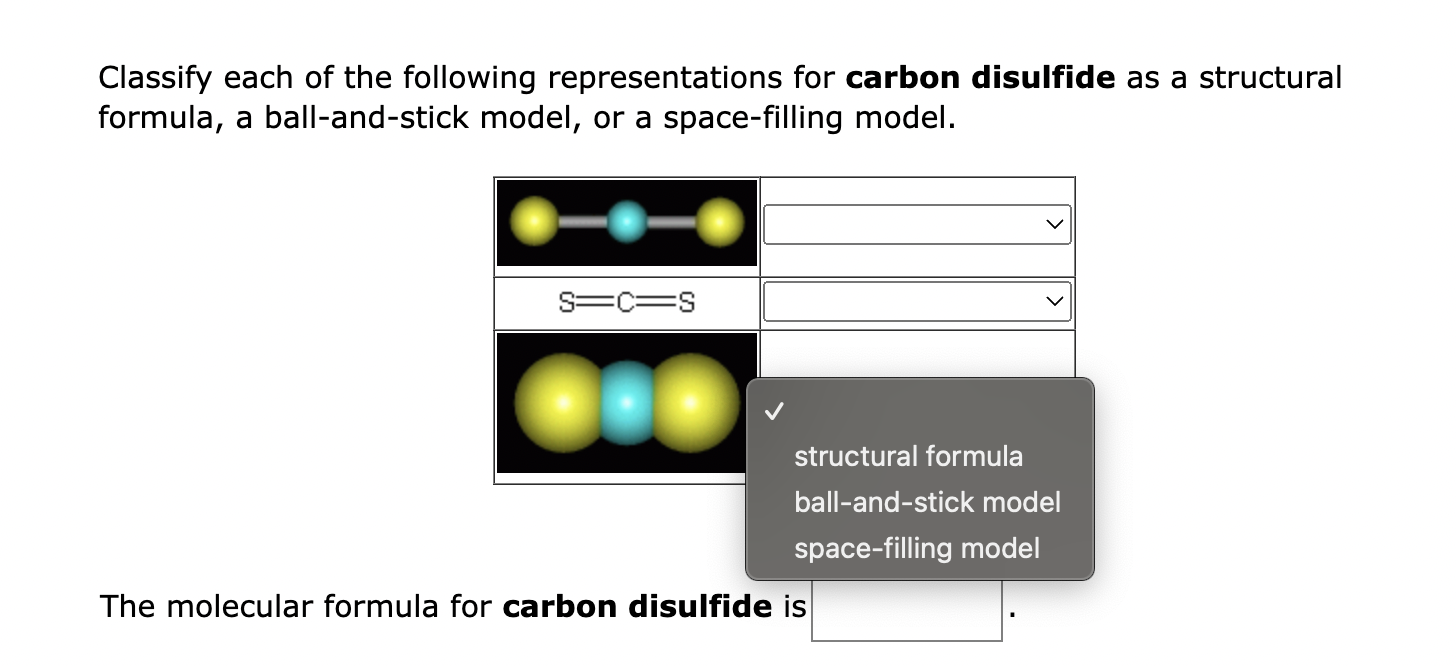 Solved Classify each of the following representations for | Chegg.com