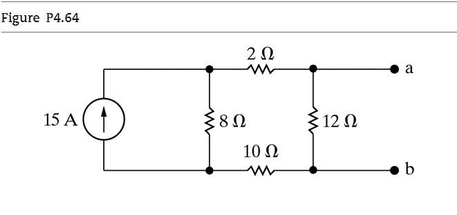 Solved a. Find the Thévenin equivalent resistance with | Chegg.com
