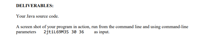 Solved Advanced Java Homework – Base Conversions Write a | Chegg.com