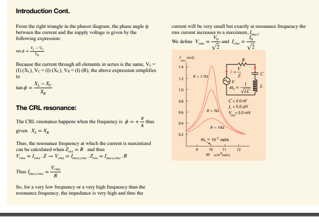 Experiment 1: Analysis of CRL Circuits For CRL | Chegg.com