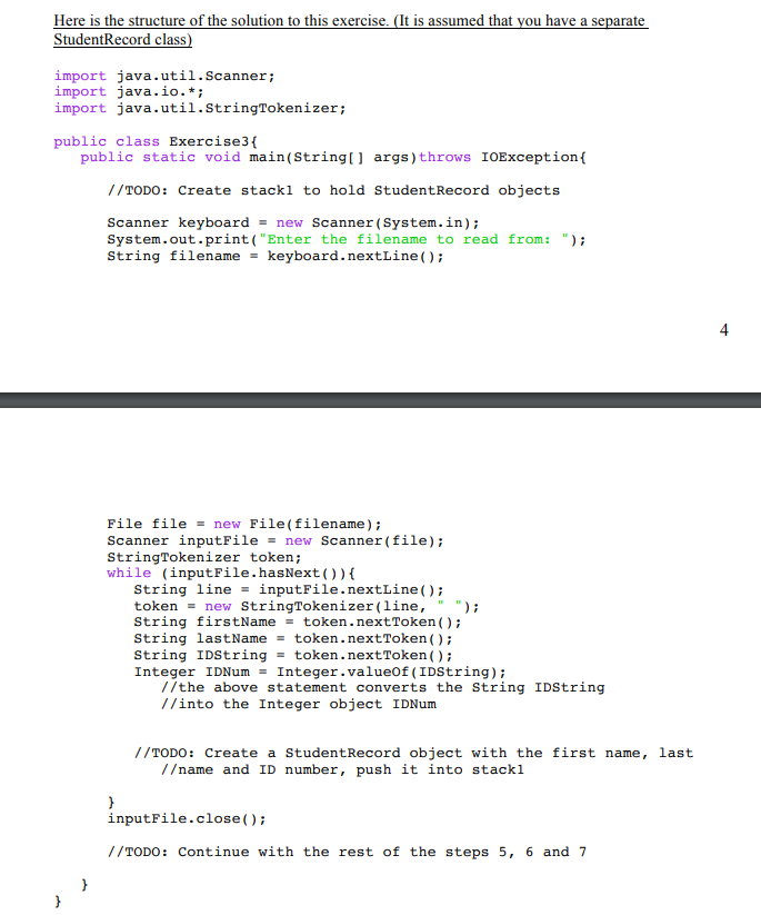 Solved Exercise 3: Suppose that you want to store student | Chegg.com