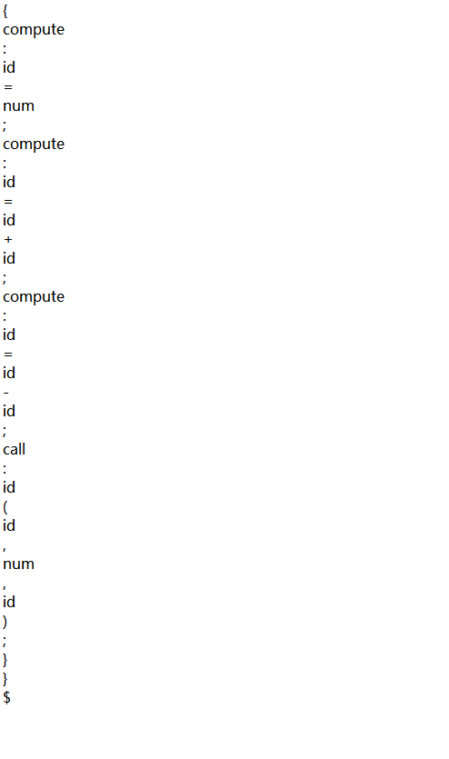 Solved Write a Java program that performs Recursive Descent | Chegg.com