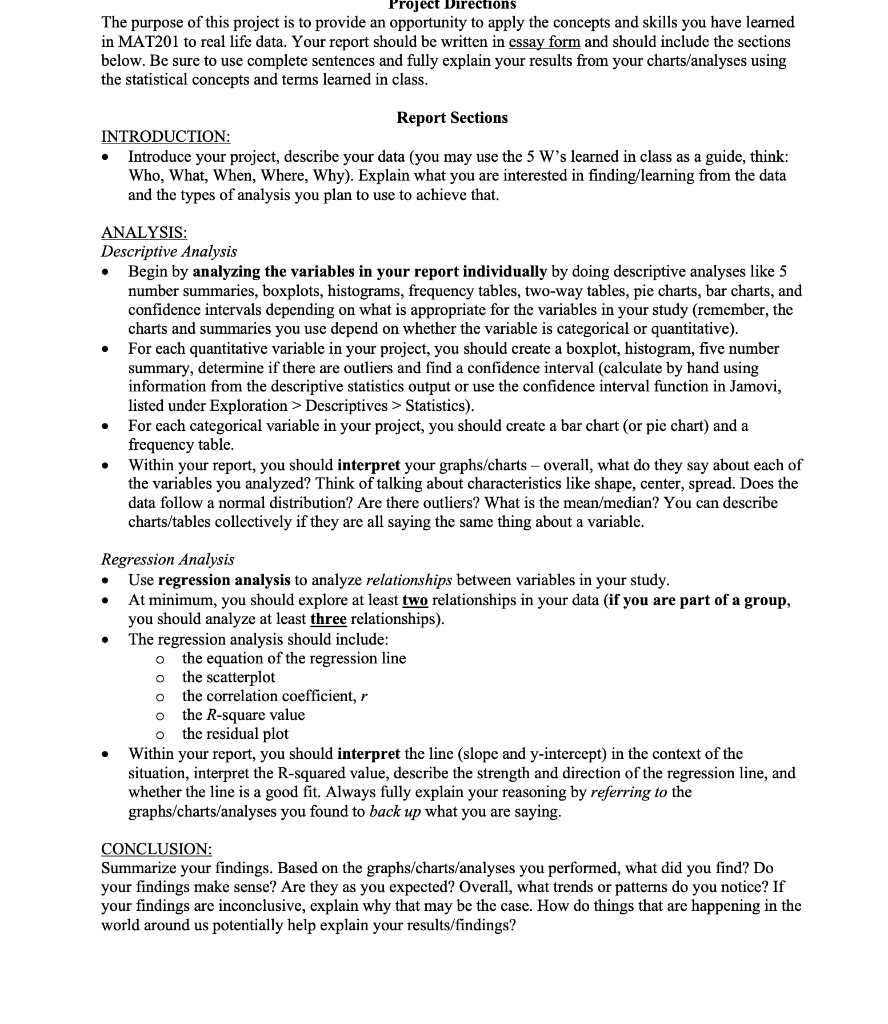 The purpose of this project is to provide an | Chegg.com