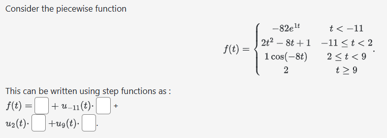 Solved consider the piecewise functionConsider the piecewise | Chegg.com