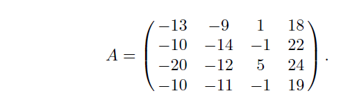 Solved 1. Let us consider the following linear map f : IR4 ! | Chegg.com