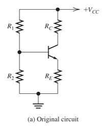 Solved P12.49. Consider the four-resistor bias network of | Chegg.com