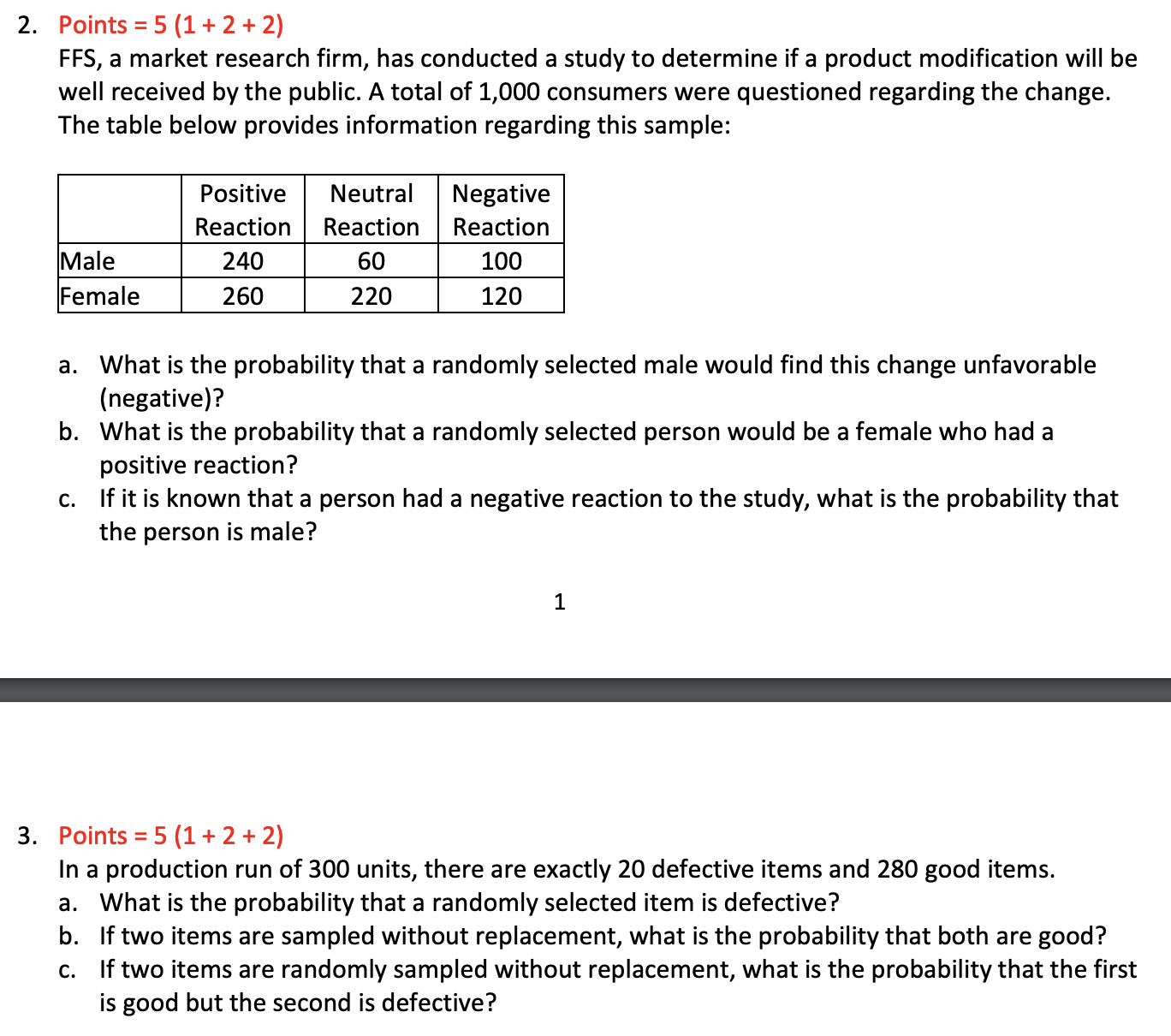 Solved 2. Points =5(1+2+2) FFS, a market research firm, has | Chegg.com Solved 2. Points =5(1+2+2) FFS, a market research firm, has | Chegg.com