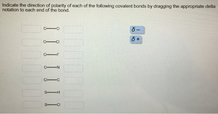 Solved Indicate the direction of polarity of each of the | Chegg.com
