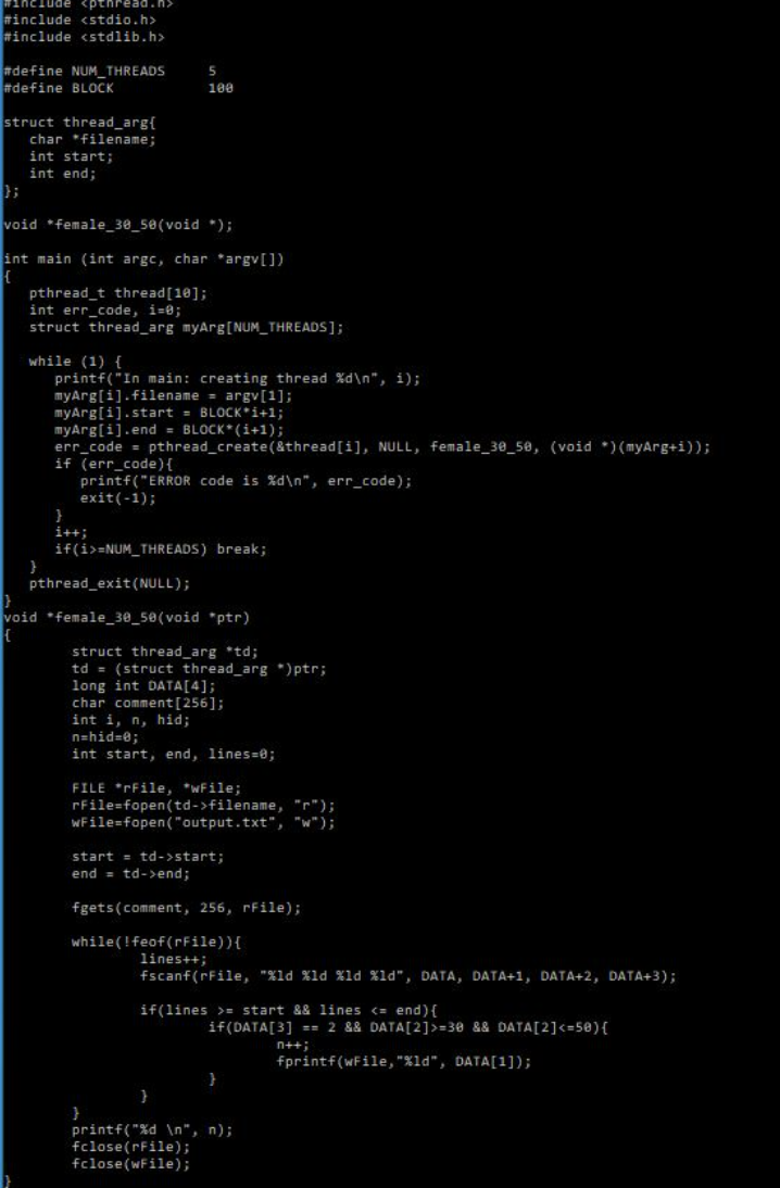 Solved wanciude #include #include #define NUM_THREADS | Chegg.com