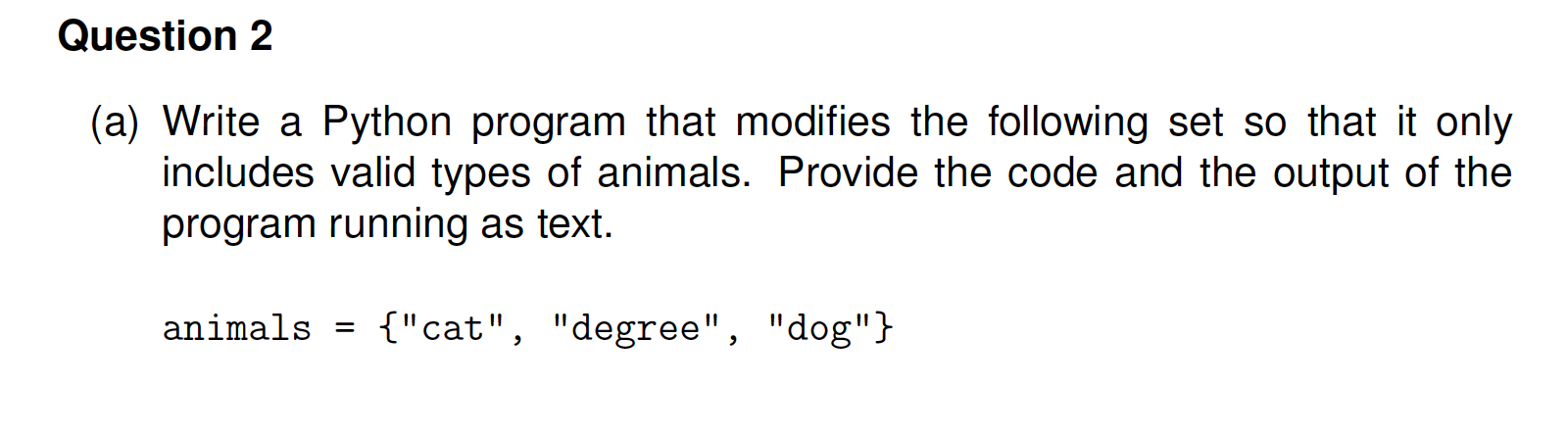 Solved A Write A Python Program That Modifies The 9855
