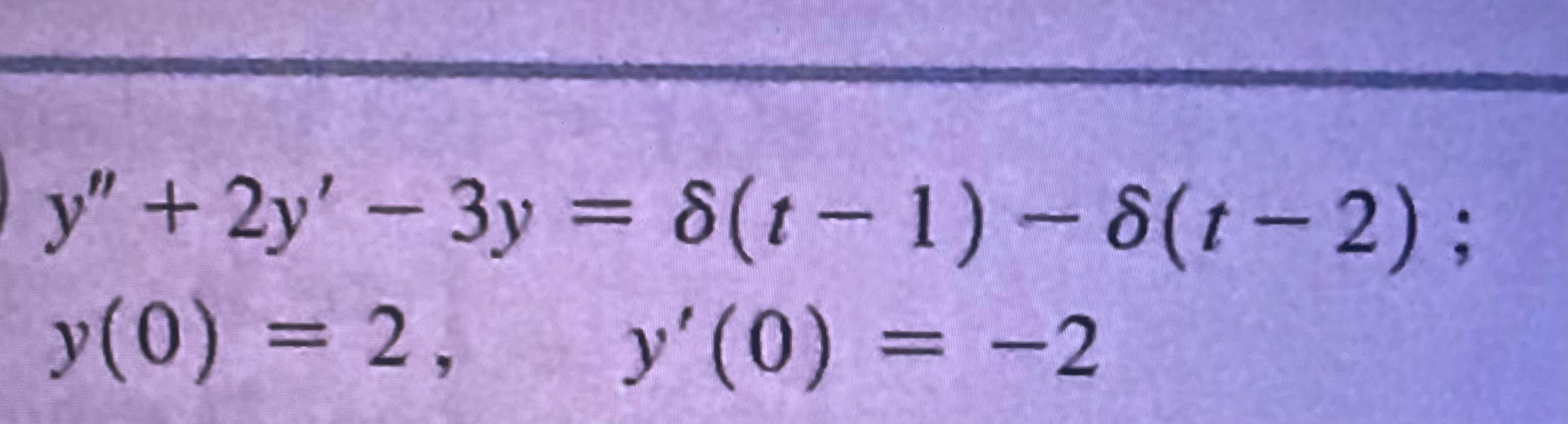 Solved Problems 13-20, solve the given symbolic initial | Chegg.com