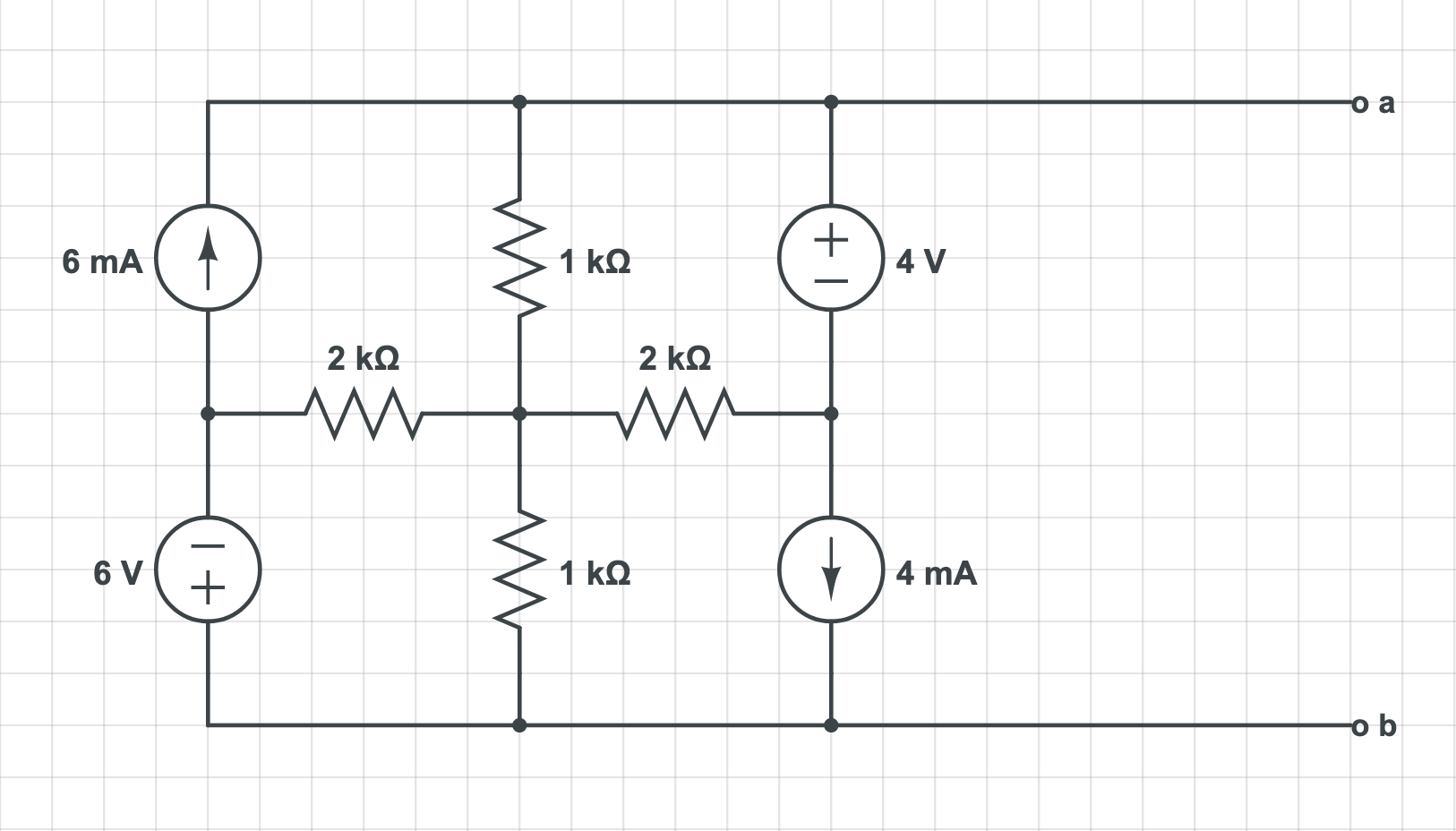 Solved Find Thevenin Equivalent by: -VoC -Isc -ReqPlease | Chegg.com
