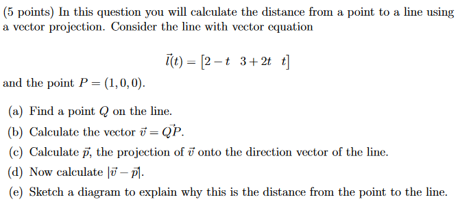 Solved (5 points) In this question you will calculate the | Chegg.com