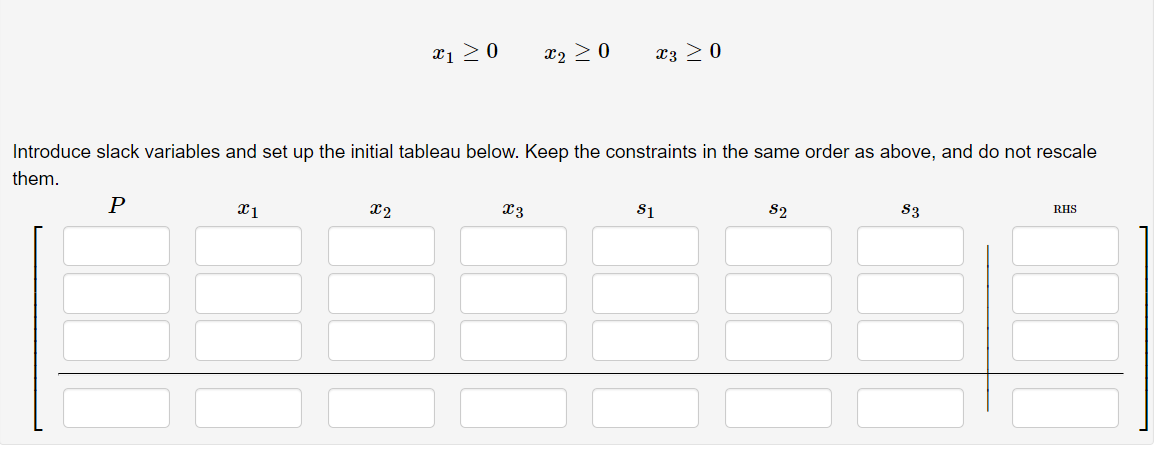 Solved Simplex: Problem 5 Previous Problem Problem List Next | Chegg.com