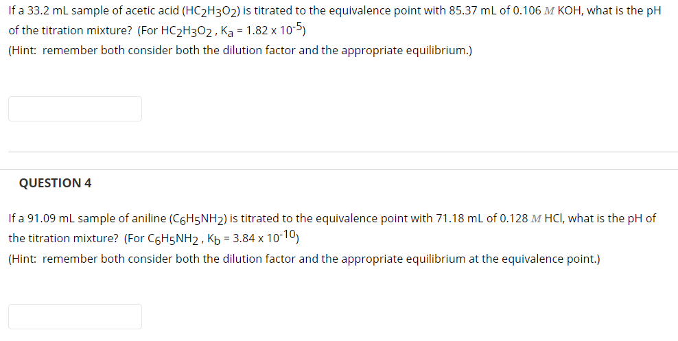 Solved If a 33.2 ml sample of acetic acid (HC2H302) is | Chegg.com