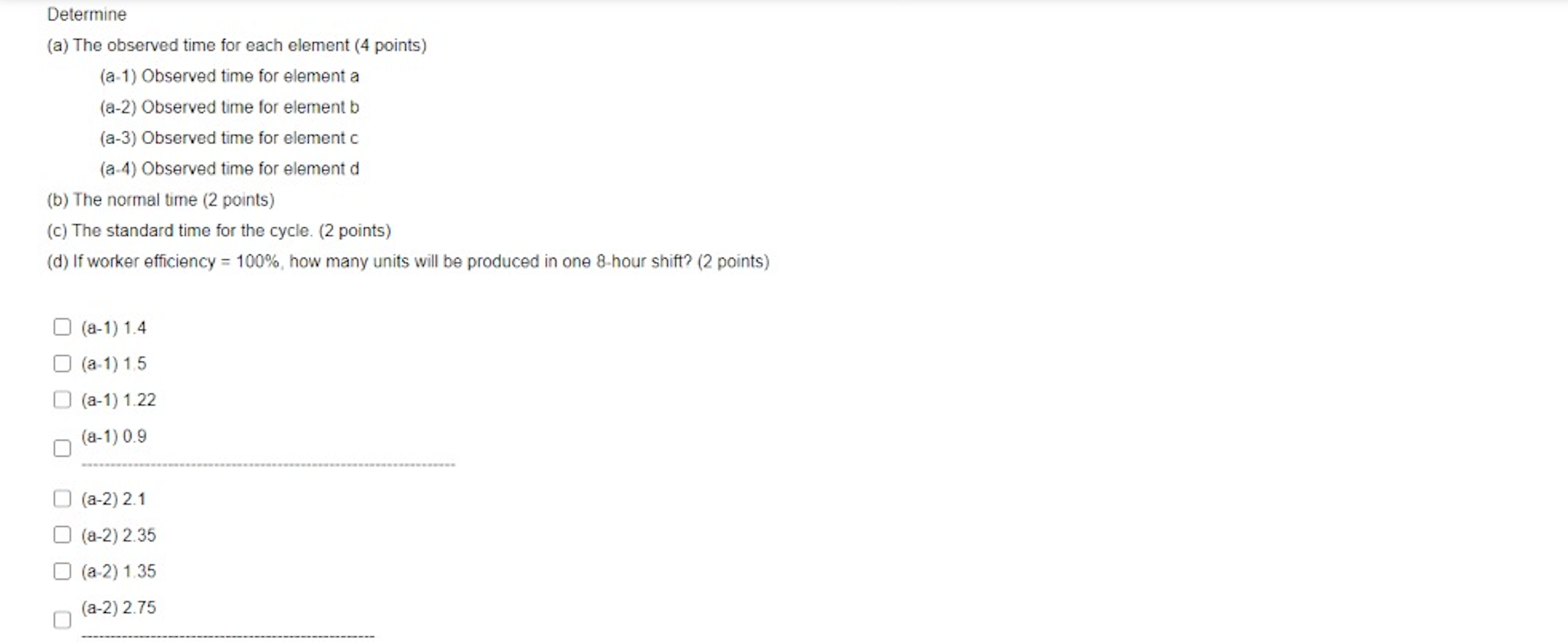Solved The continuous stopwatch timing method was used to | Chegg.com