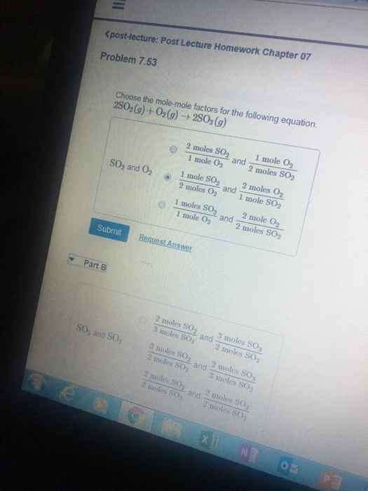 Solved post-lecture: Post Lecture Homework Chapter 07 | Chegg.com