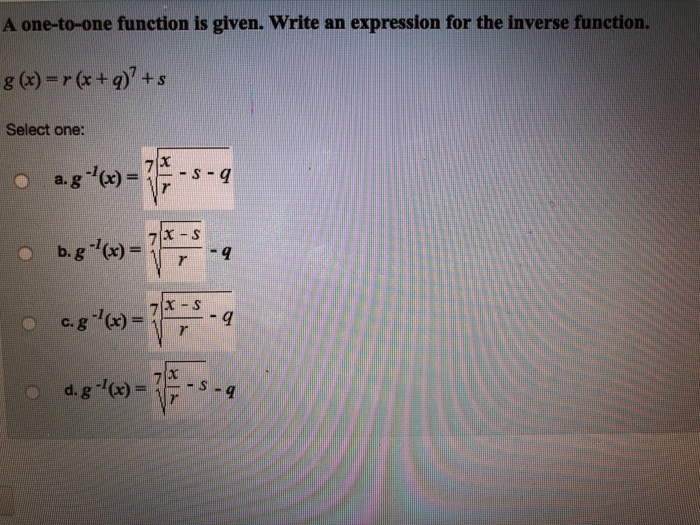 Solved Provide the missing information. The function defined | Chegg.com