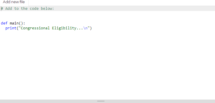 Solved A person is eligible to be a U.S. senator if they are | Chegg.com