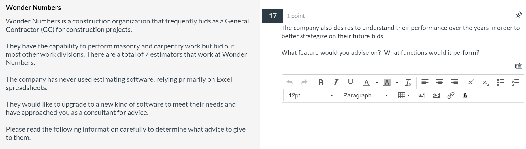 Solved Wonder Numbers 17 1 point Wonder Numbers is a | Chegg.com