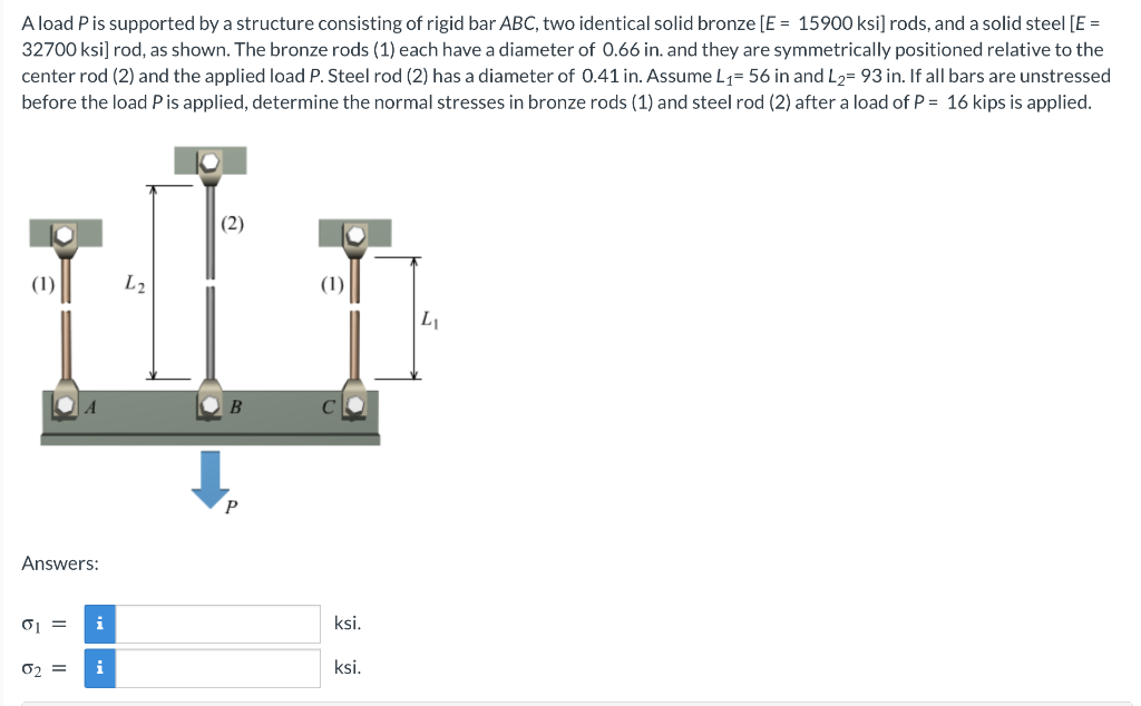 Solved The pin-connected structure consists of two | Chegg.com