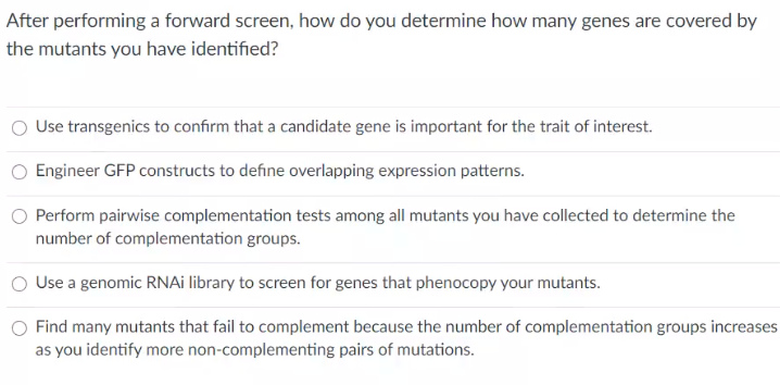 Solved After performing a forward screen, how do you | Chegg.com