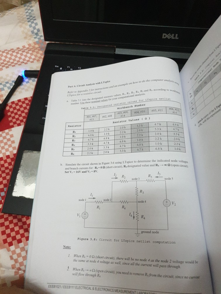 Solved DELL Circuit Analysis with LTspice strucrions and an | Chegg.com