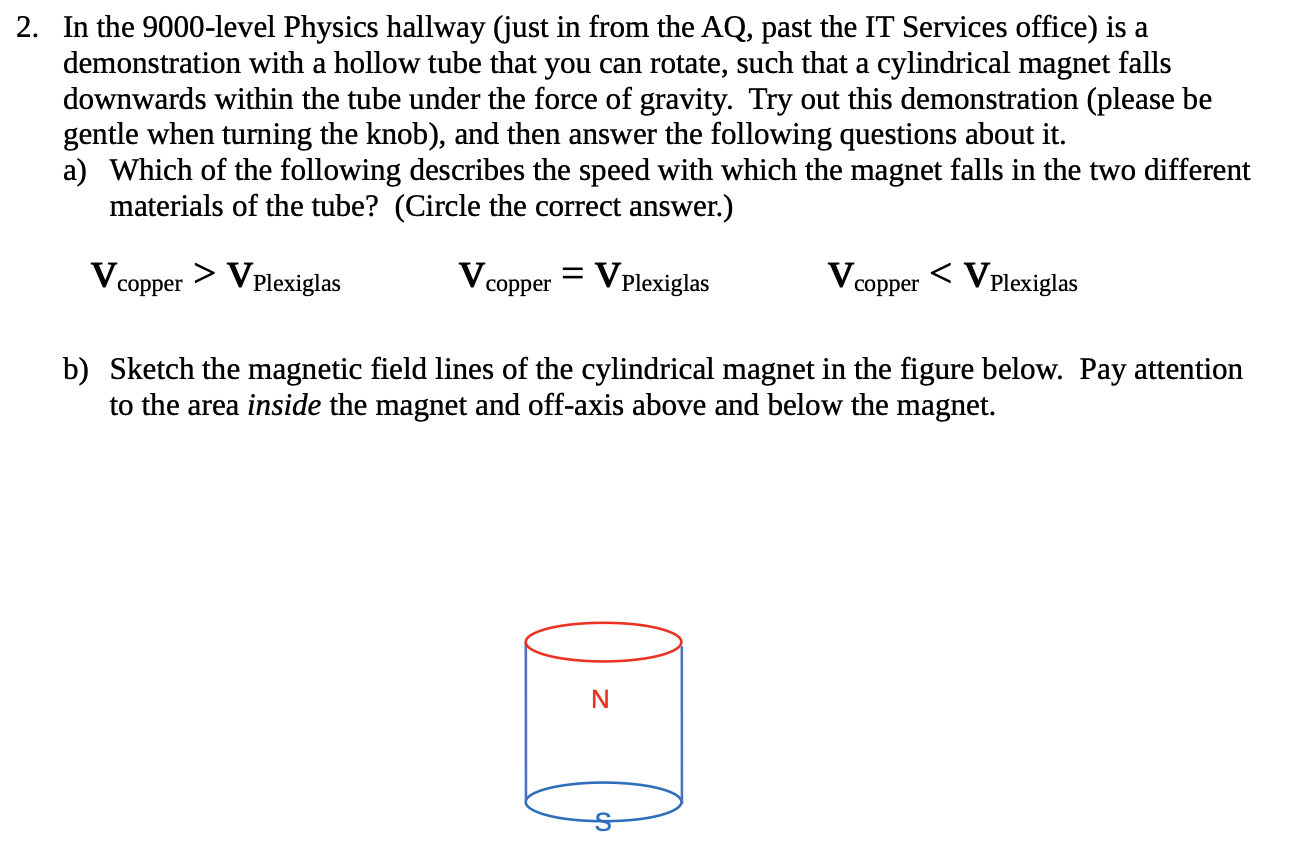 Solved 2. In the 9000-level Physics hallway (just in from | Chegg.com